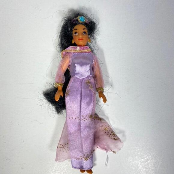 Disney | Toys | 7 Vintage Disney Aladdin Purple Princess Jasmine Read ...